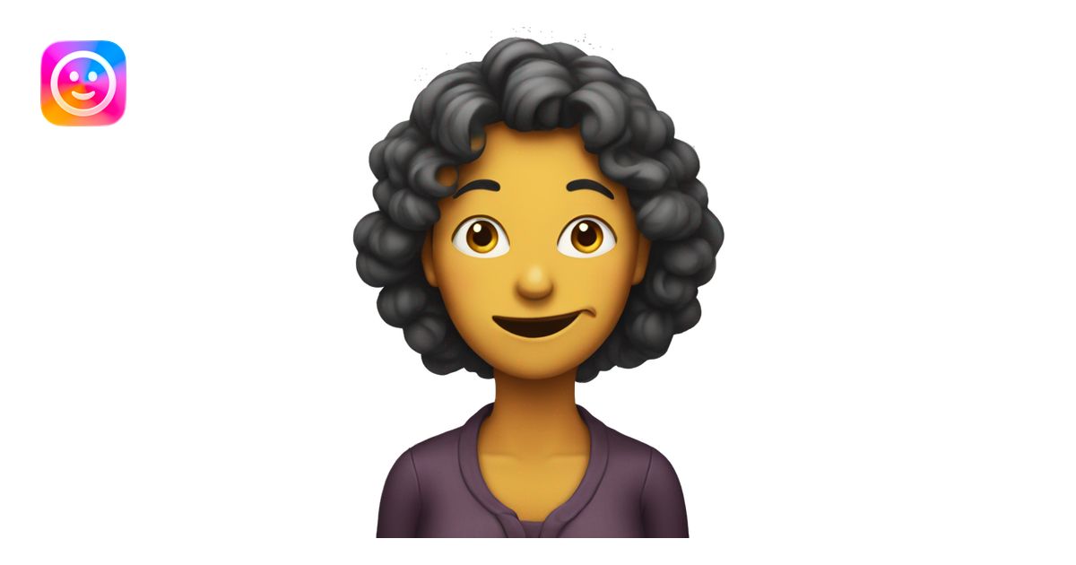 Mewing lady emoji | AI Emoji Generator