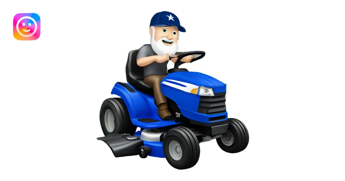 Older bigger white male with short grey beard and blue Dallas cowboys ...