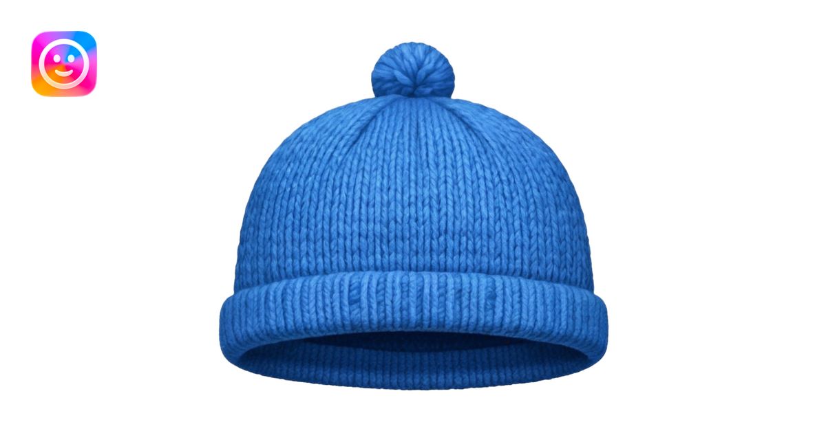 blue hat emoji | AI Emoji Generator