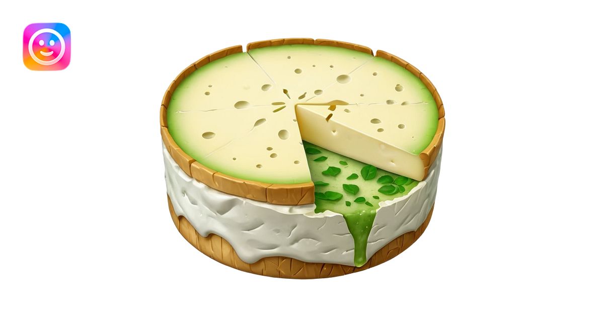 moldy brie cheese emoji | AI Emoji Generator