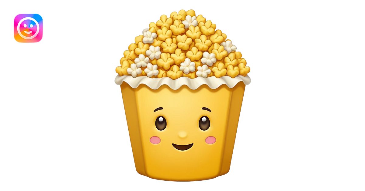 Popcorn emoji | AI Emoji Generator