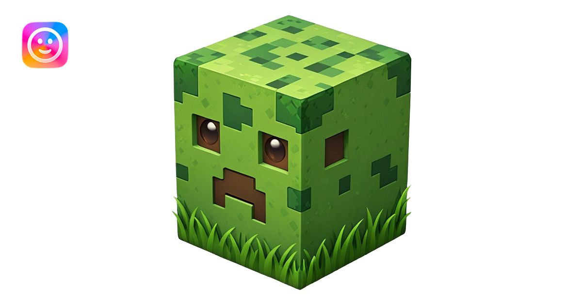 Minecraft icon emoji | AI Emoji Generator