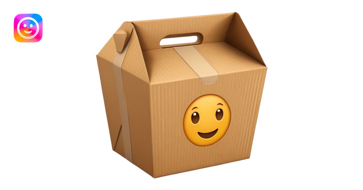 food takeaway box emoji | AI Emoji Generator