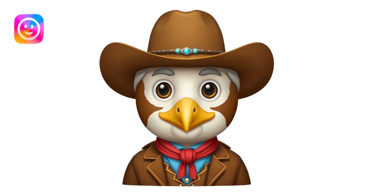 A wild western parler madem emoji | AI Emoji Generator