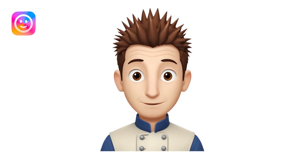 Alfredo Linguini FROM MOVIE ratatouille emoji | AI Emoji Generator