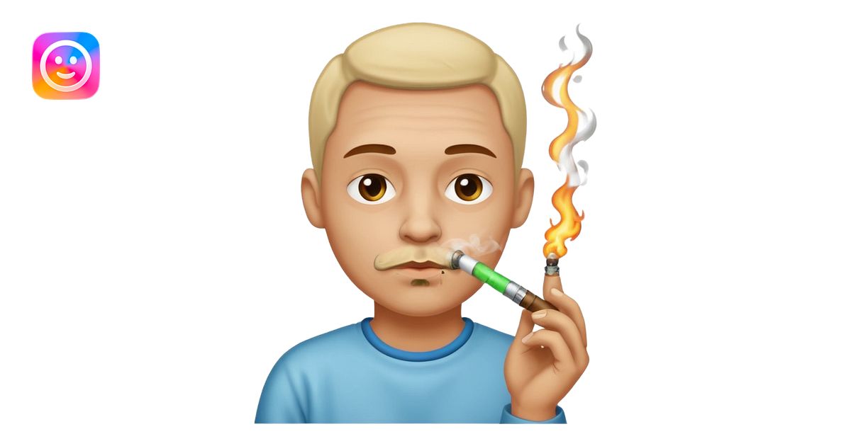 Emoji smoking meth pipe emoji | AI Emoji Generator