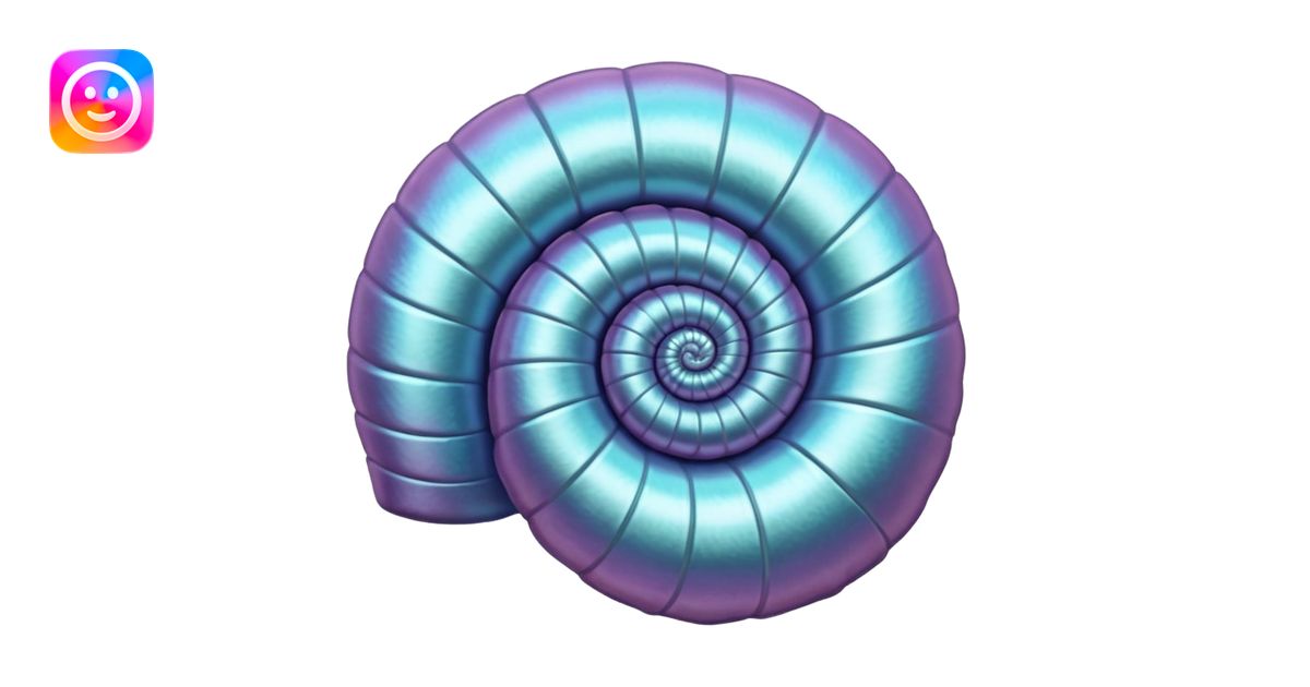 Spiral Shell emoji | AI Emoji Generator
