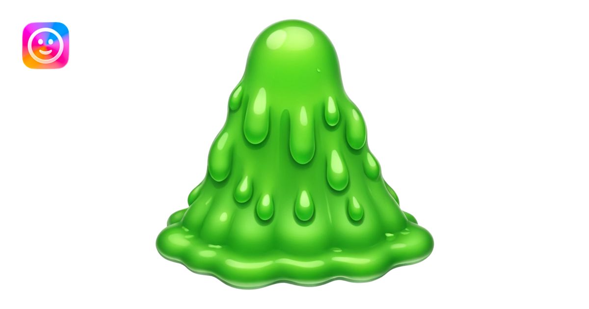 slime emoji | AI Emoji Generator