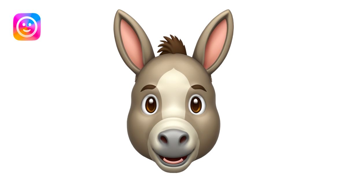donkey emoji emoji | AI Emoji Generator