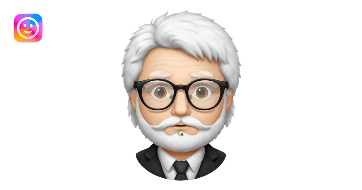 Professor animal emoji | AI Emoji Generator