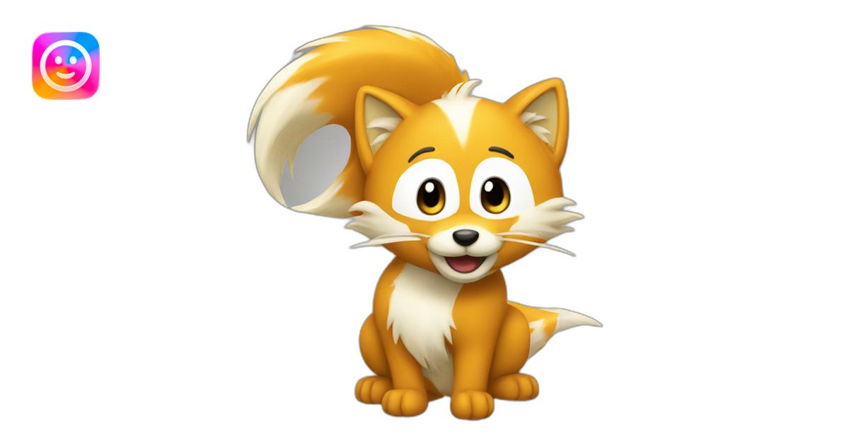 Tails emoji | AI Emoji Generator