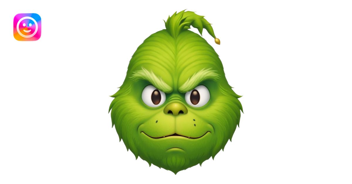 Christmas grinch emoji | AI Emoji Generator