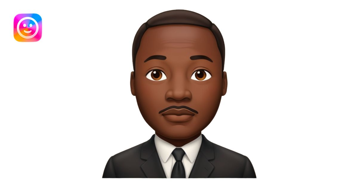 Martin Luther King emoji | AI Emoji Generator