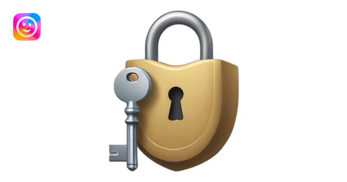 Lock and key emoji | AI Emoji Generator