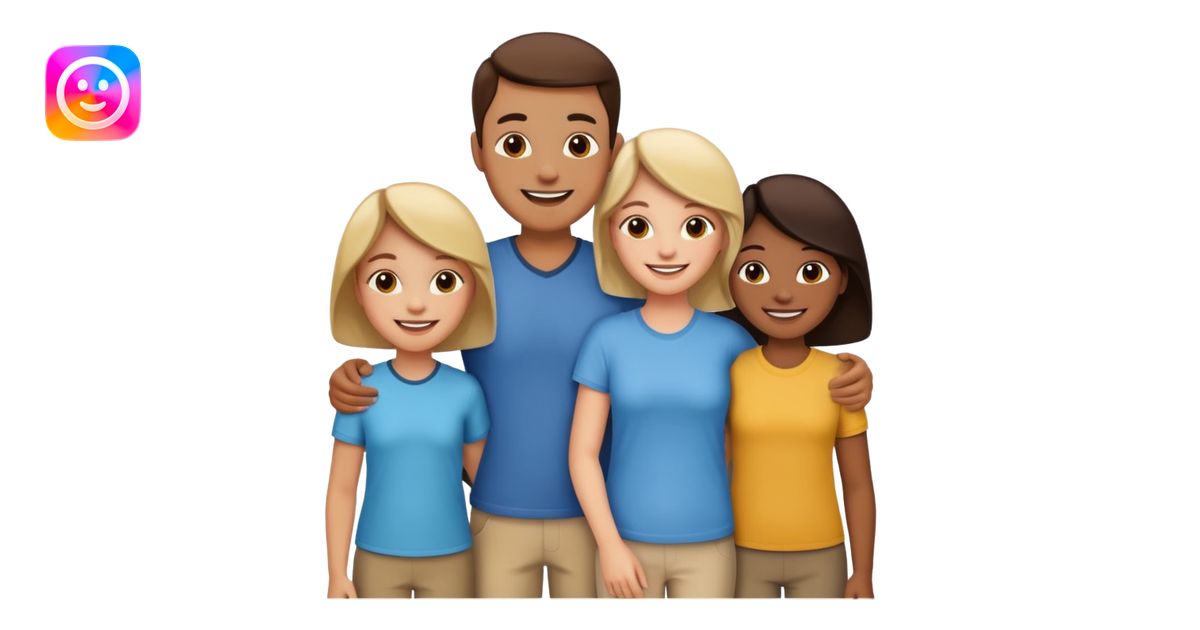 family emoji | AI Emoji Generator