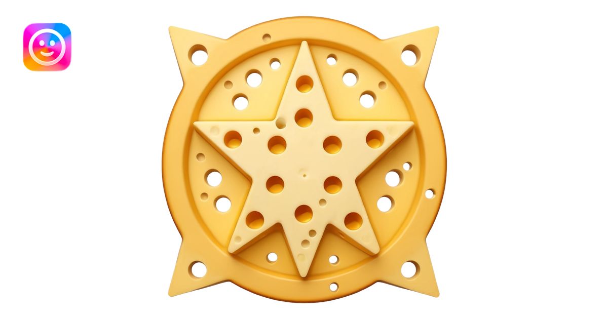 cheese occult pentagram emoji | AI Emoji Generator