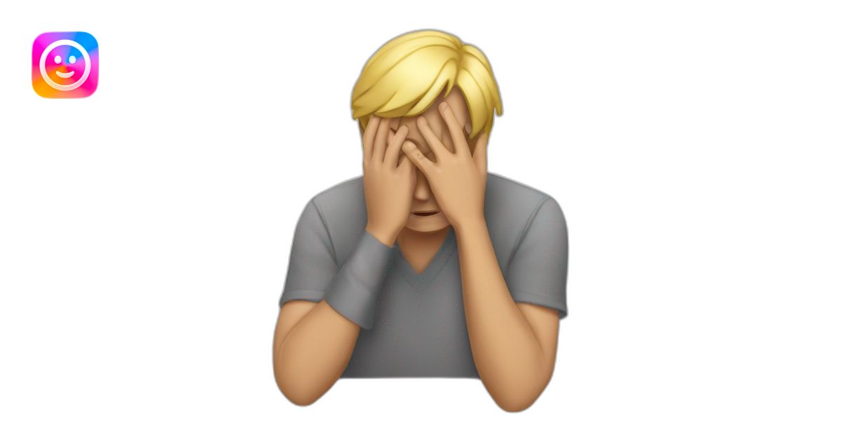 Double facepalm emoji | AI Emoji Generator