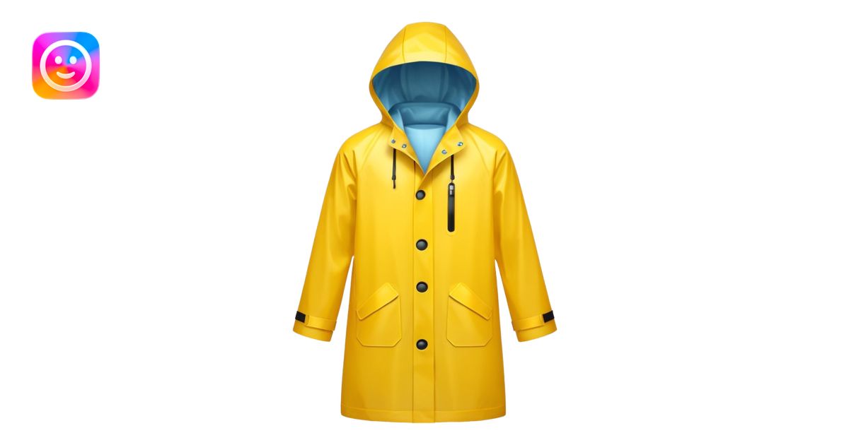 rain coat emoji | AI Emoji Generator