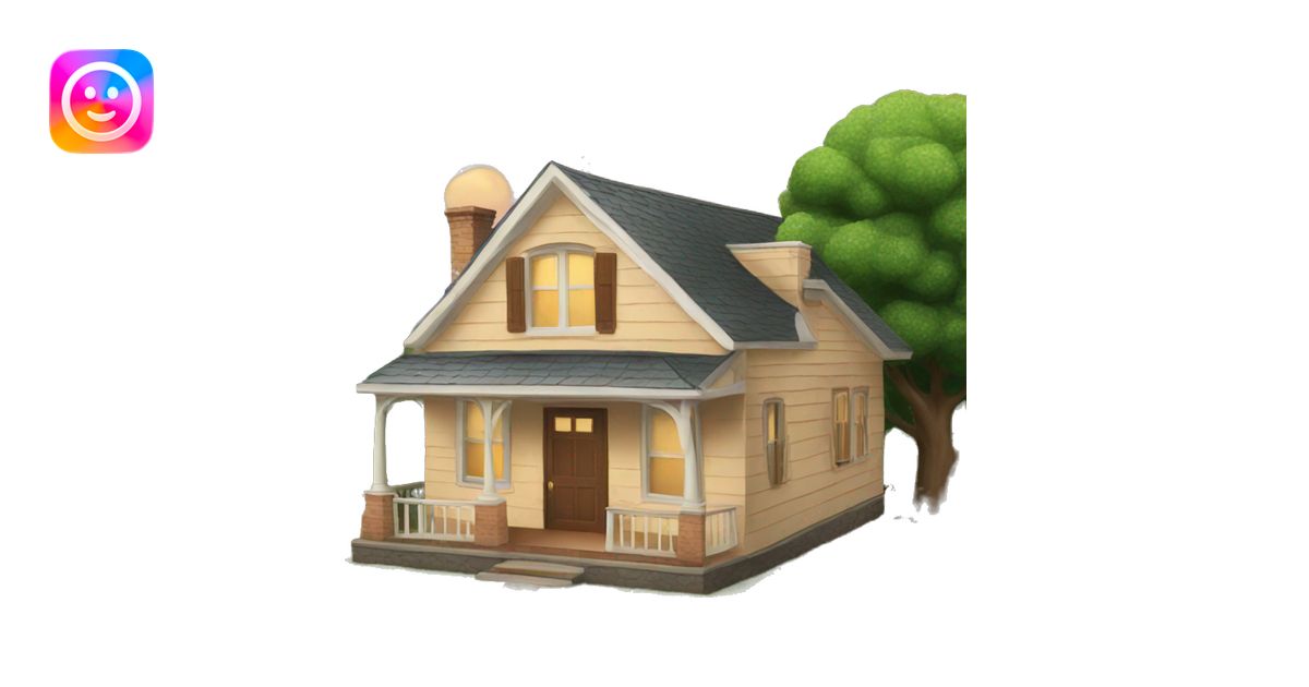 House emoji | AI Emoji Generator