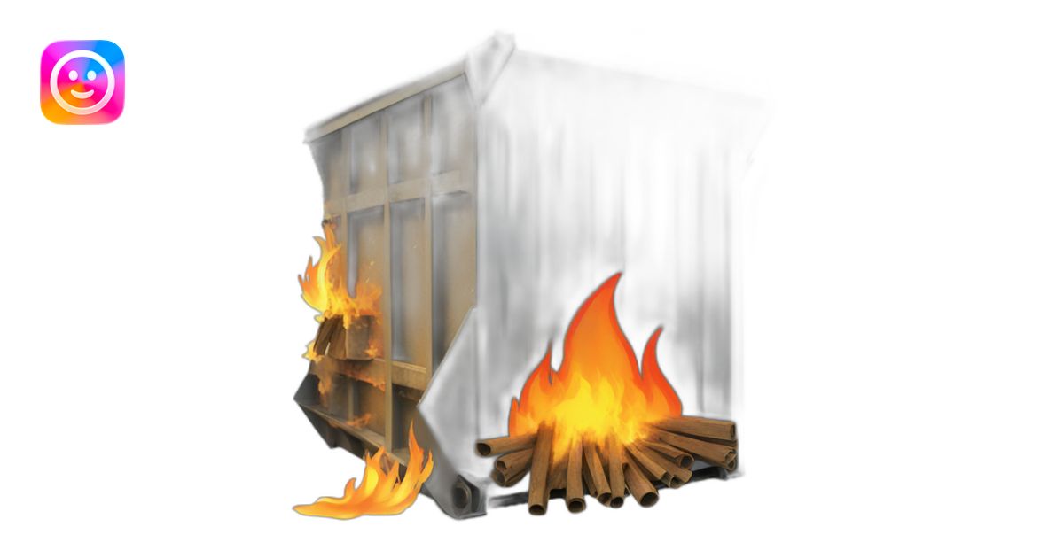 dumpster fire calendar emoji | AI Emoji Generator