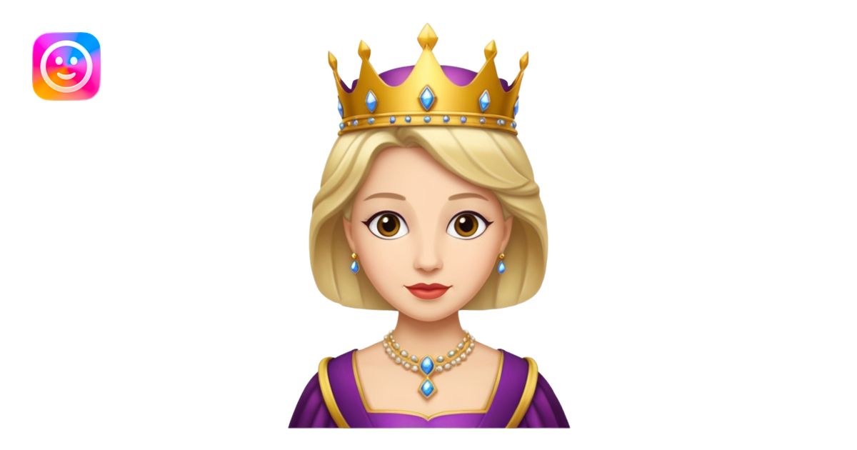 Queen emoji | AI Emoji Generator