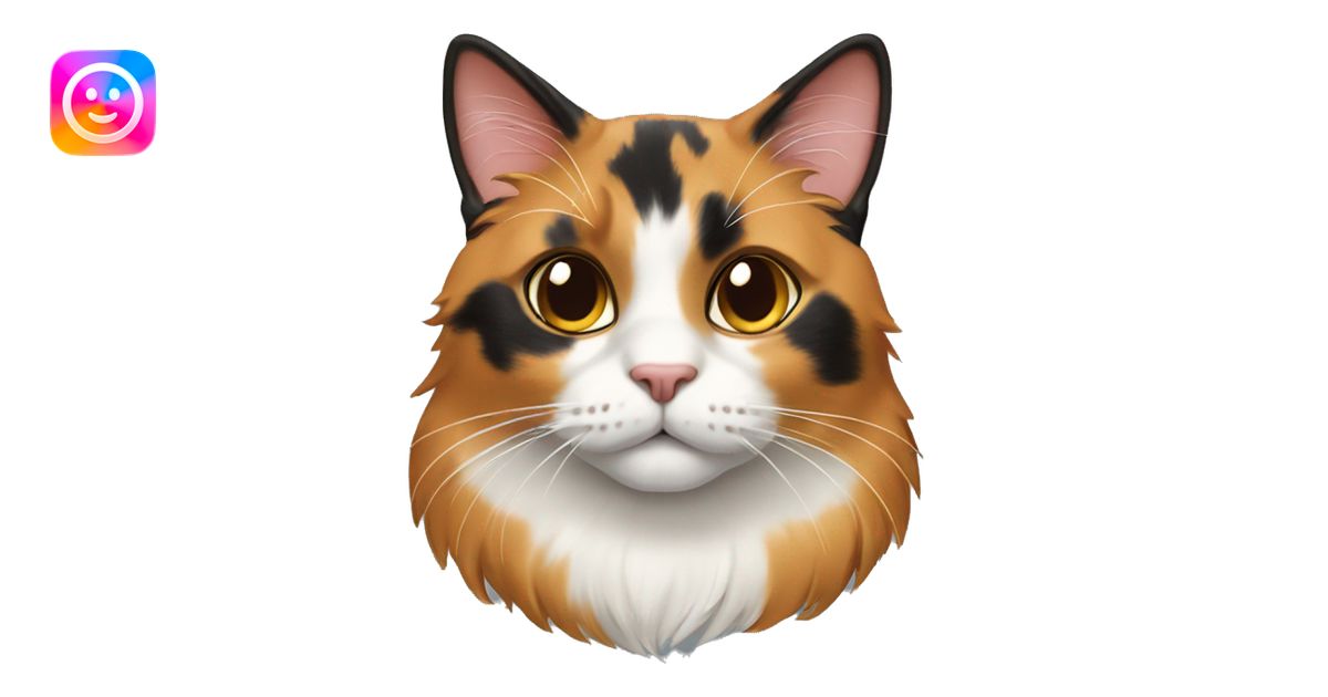 Calico cat emoji | AI Emoji Generator
