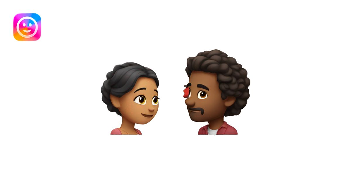 The most romantic couple emoji | AI Emoji Generator