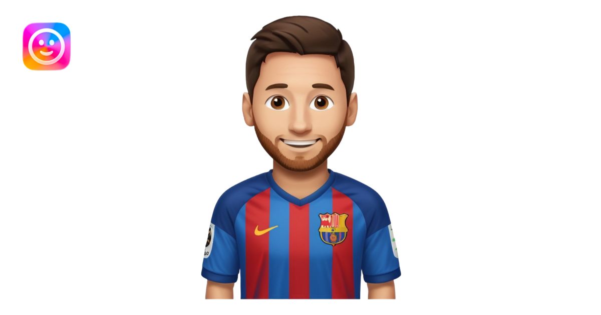 Messi emoji | AI Emoji Generator
