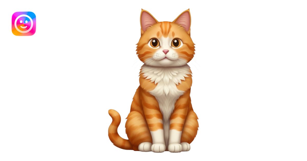 cat sitting position emoji | AI Emoji Generator