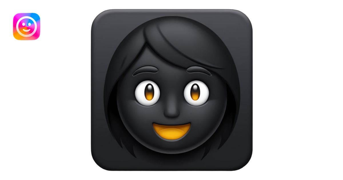 black shadow emoji | AI Emoji Generator