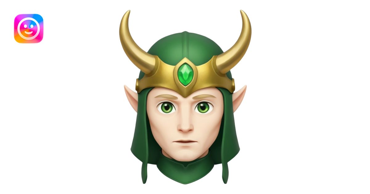Norse god Loki emoji | AI Emoji Generator