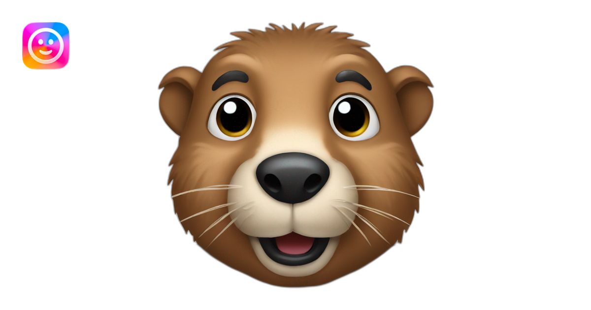 Groundhog emoji | AI Emoji Generator