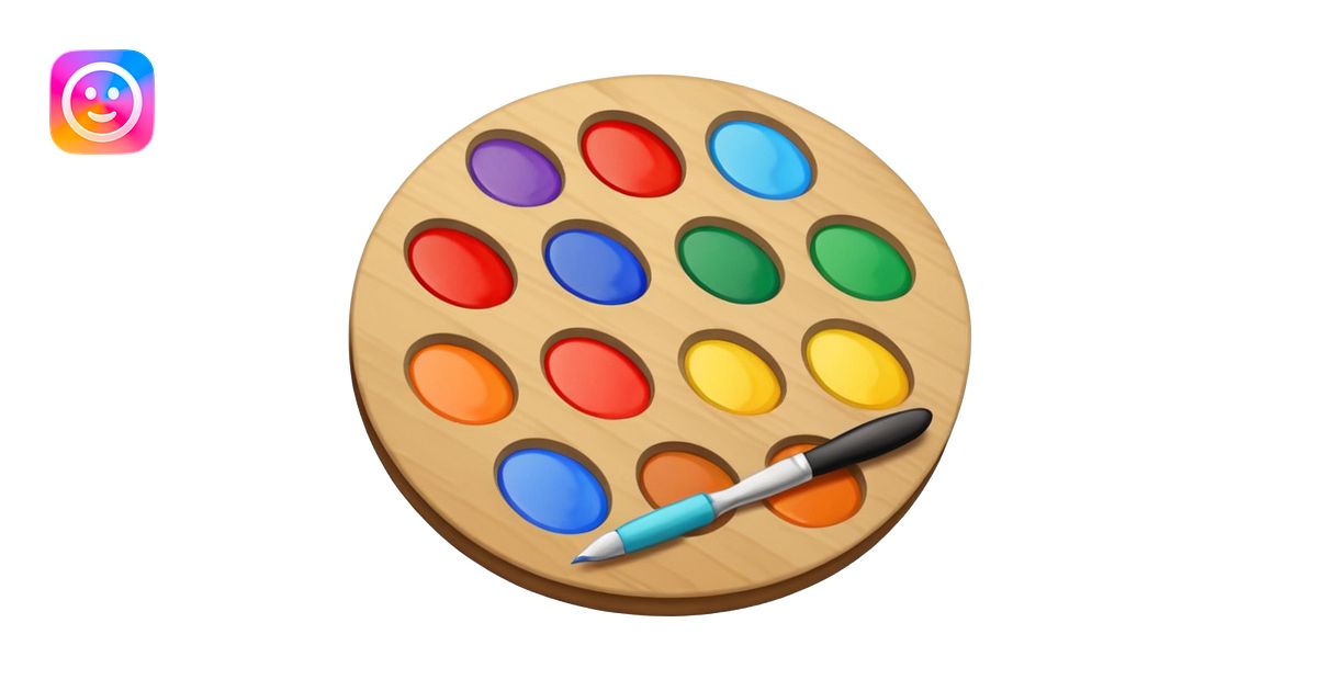 artist's palette emoji | AI Emoji Generator