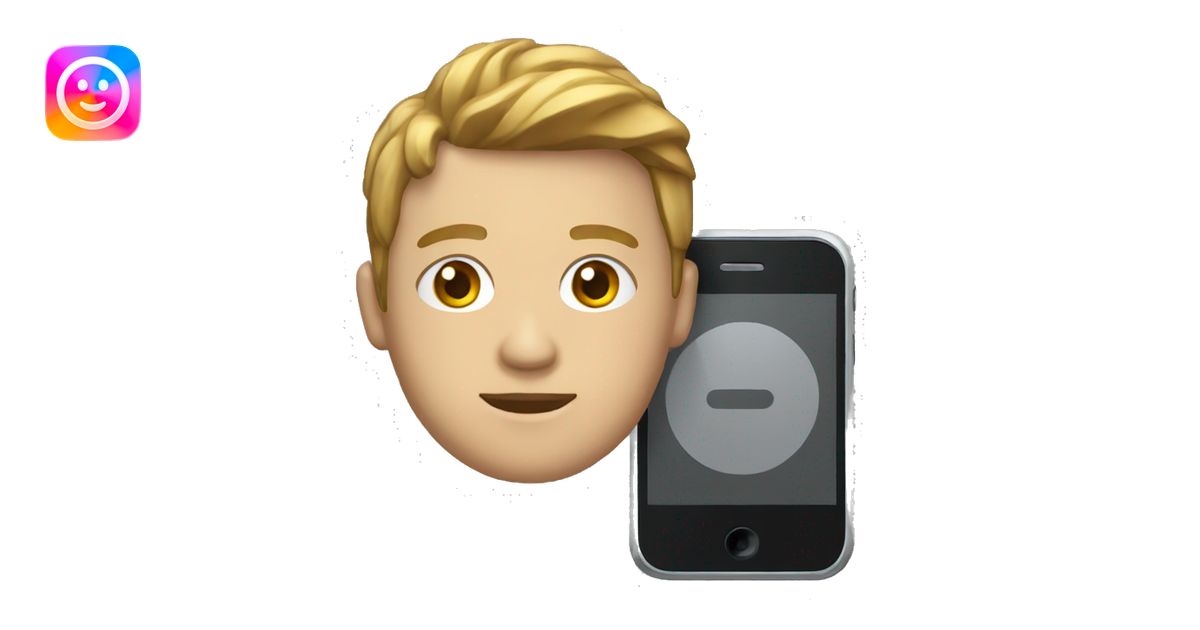 PERSONA DISTRAIDA CON EL MOVIL emoji | AI Emoji Generator
