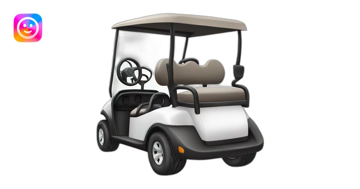 golf buggy emoji | AI Emoji Generator