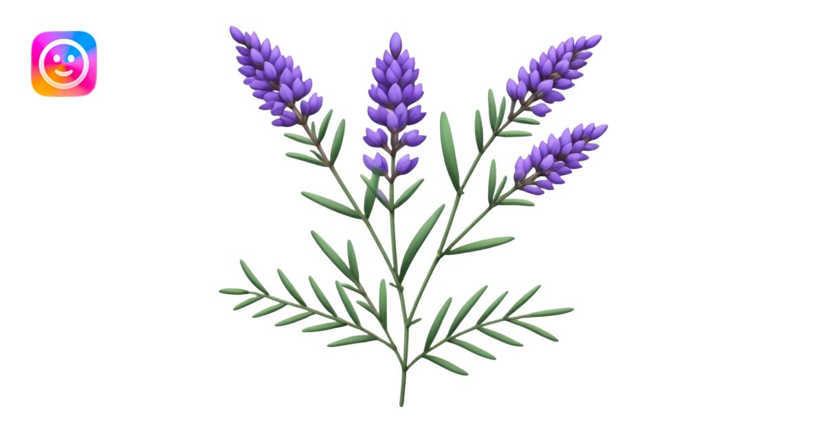 lavender emoji | AI Emoji Generator
