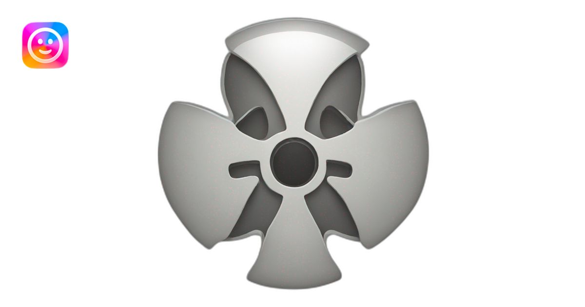 nuclear emoji | AI Emoji Generator
