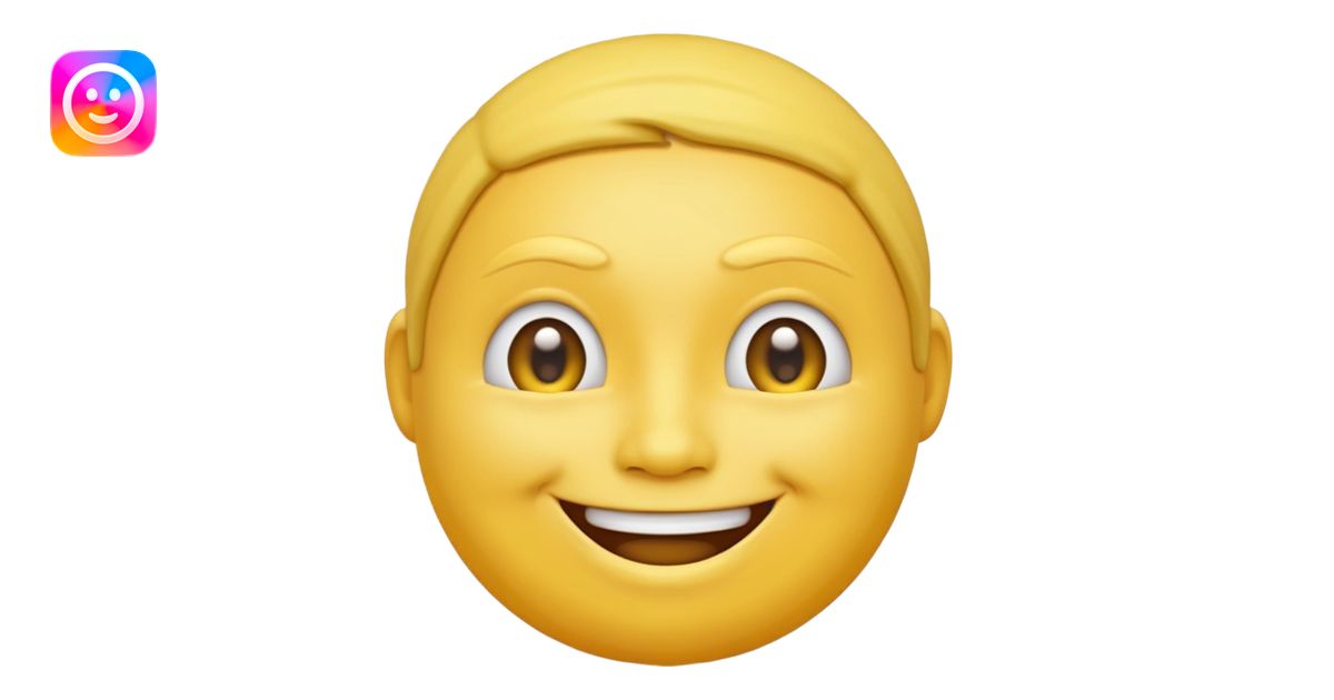 classic yellow head emojis with a massive ass emoji | AI Emoji Generator