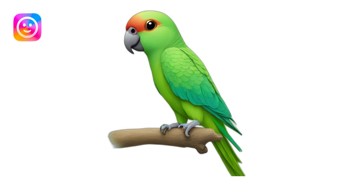 indian ringneck parakeet emoji | AI Emoji Generator