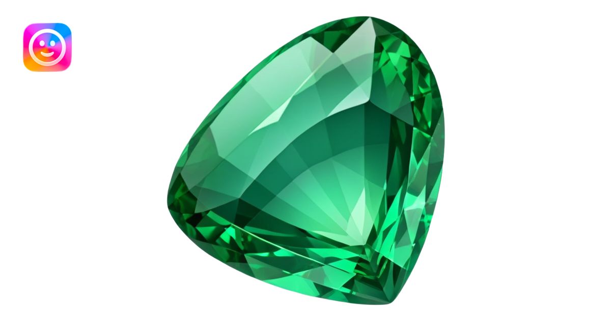 Emerald emoji | AI Emoji Generator