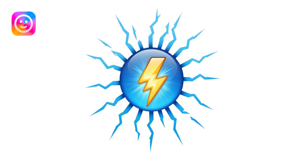 electricy emoji | AI Emoji Generator