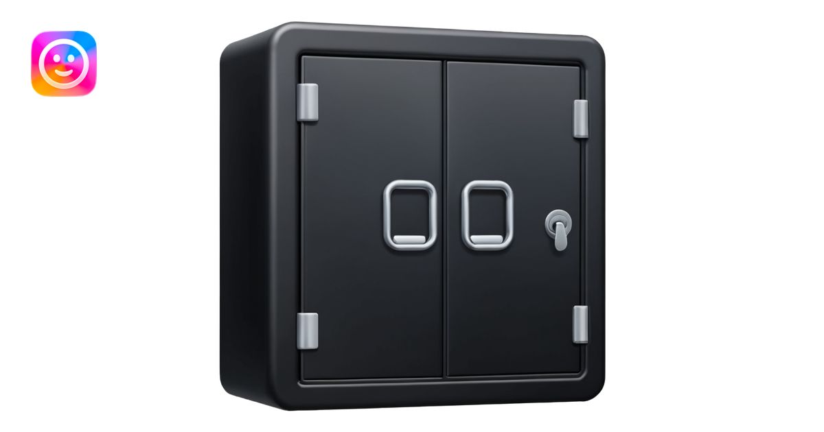 locker black emoji | AI Emoji Generator