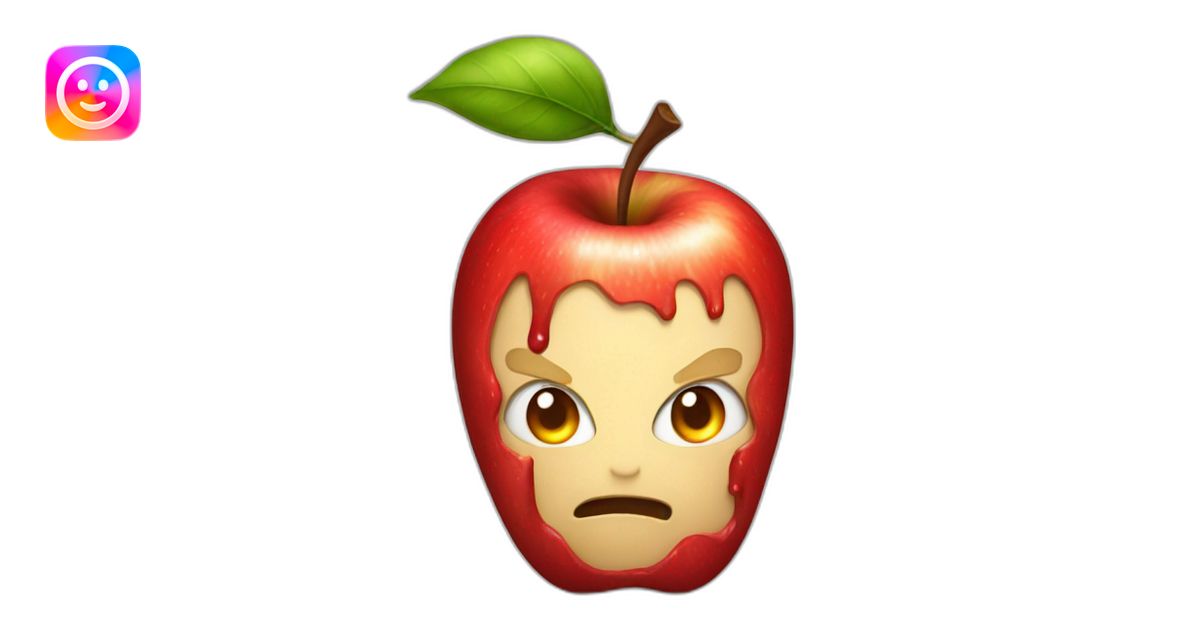 apple attack emoji | AI Emoji Generator