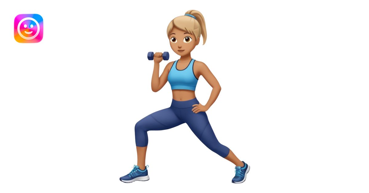 home workouts/ exercises emoji | AI Emoji Generator