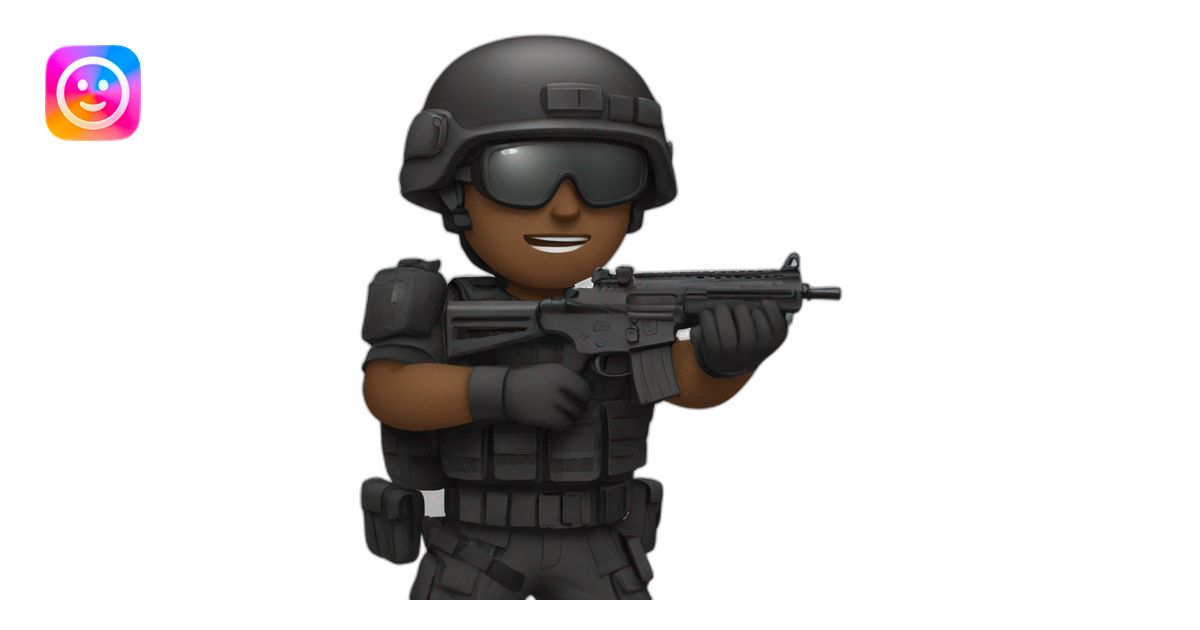 Swat emoji | AI Emoji Generator