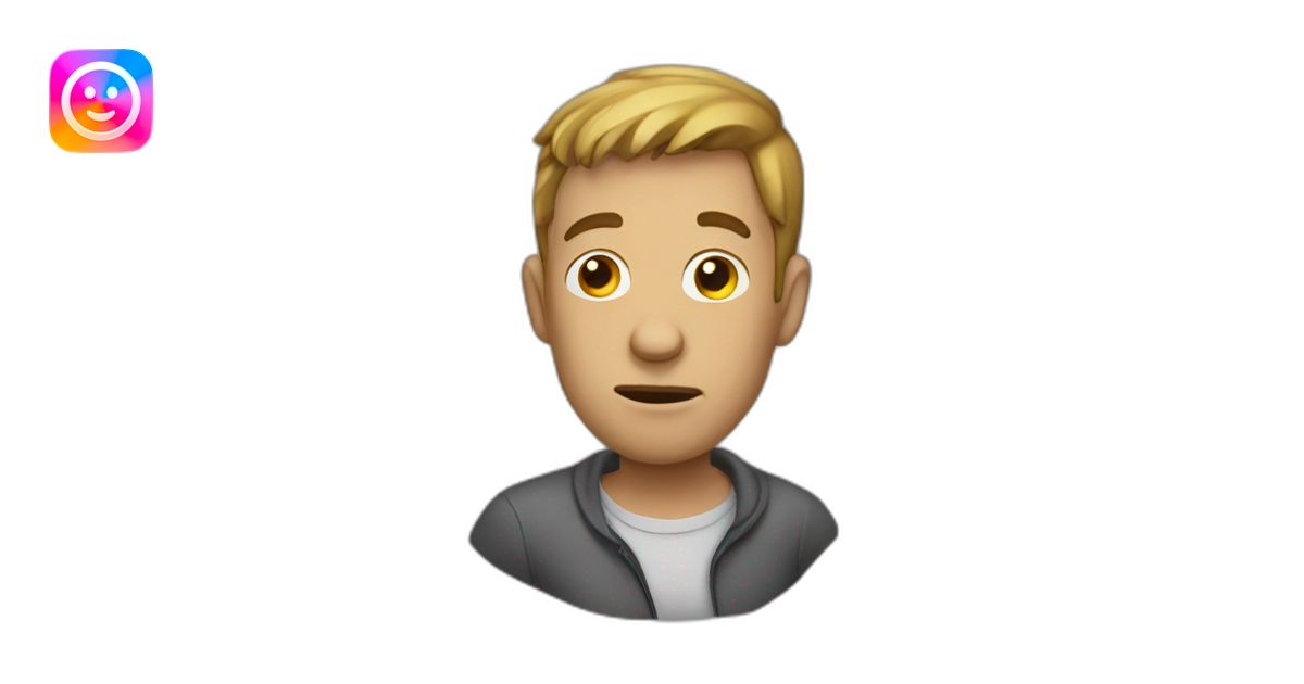 confuse guy emoji | AI Emoji Generator