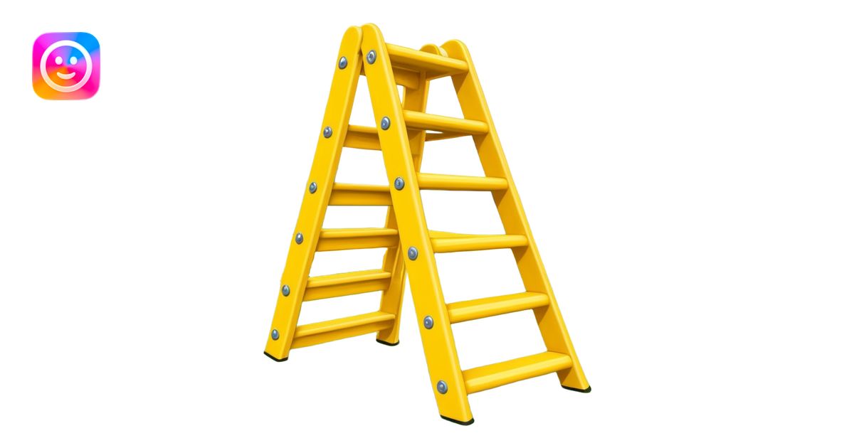 Ladder drill used for soccer training emoji | AI Emoji Generator