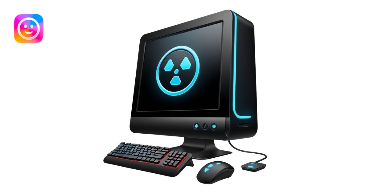 Gaming Pc with rtx 5090 emoji | AI Emoji Generator