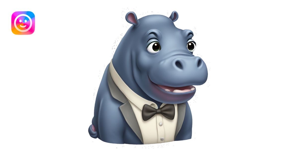 moodeng the hippo emoji | AI Emoji Generator