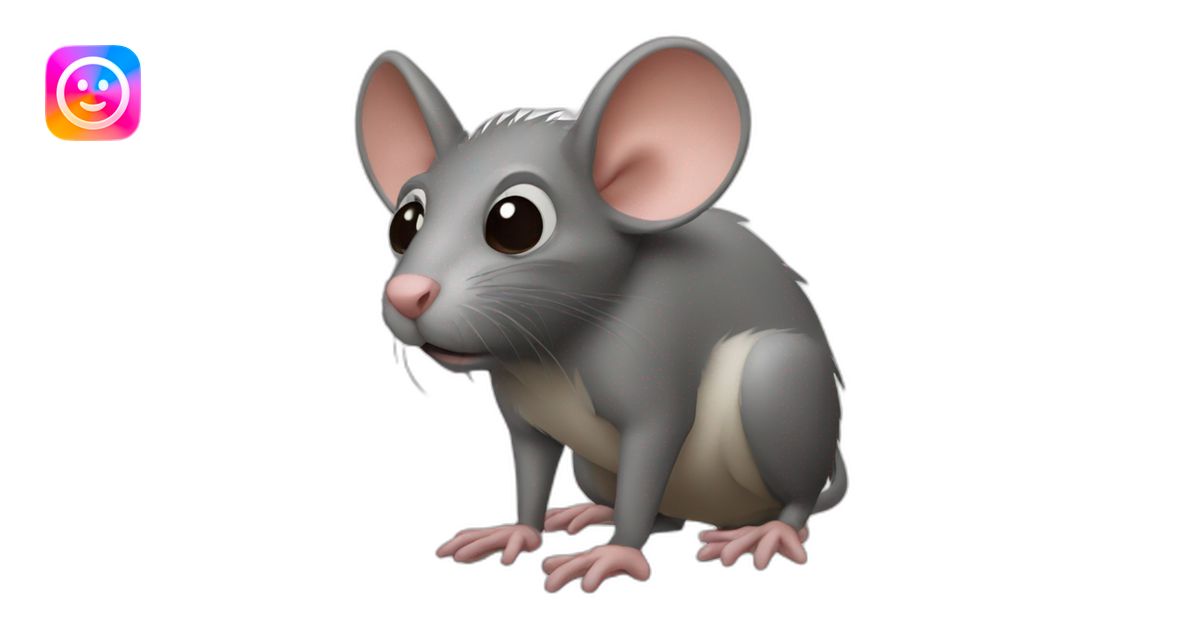 Rat mouche emoji | AI Emoji Generator